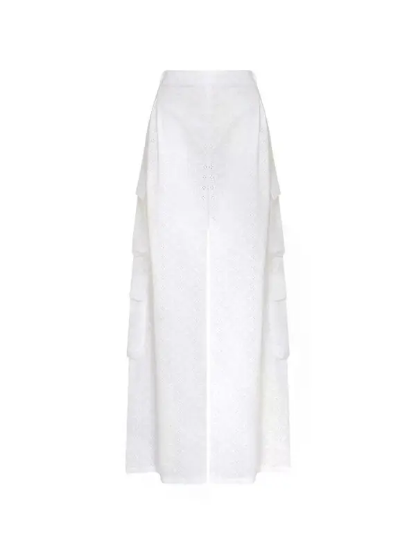 AMIR SLAMA Eyelet Cargo Trousers