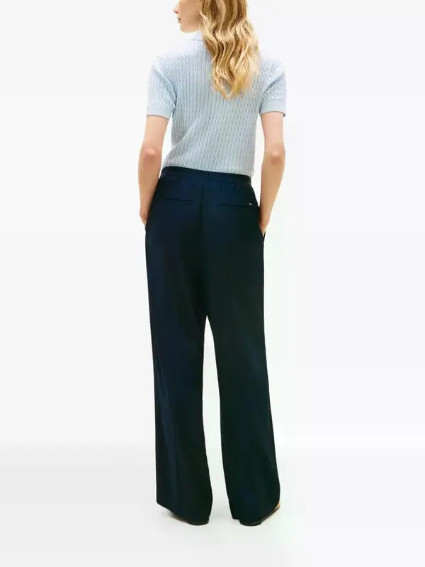 Tommy Hilfiger Elasticated Wide Leg Trousers