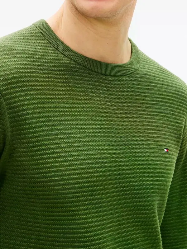 Tommy Hilfiger Textured Crewneck Jumper