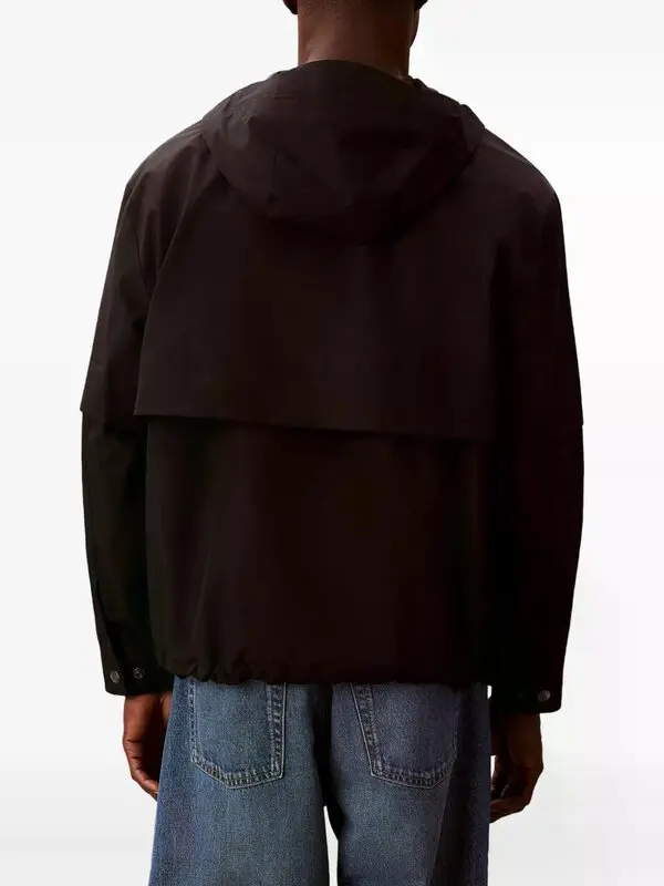 Calvin Klein Hooded Logo-print Jacket