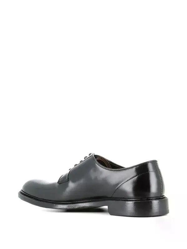 GREEN GEORGE Polished Leather Derby Shoes