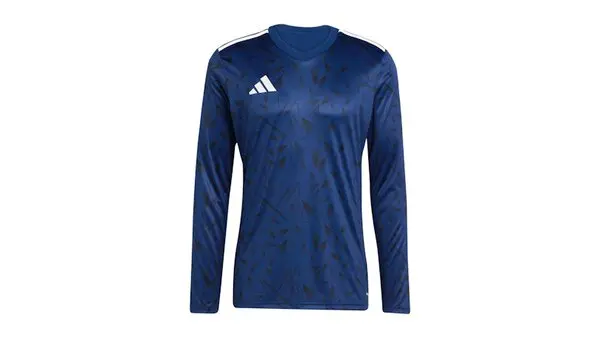 Adidas Team Icon 25 Long Sleeve Jersey - Team Navy Blue White