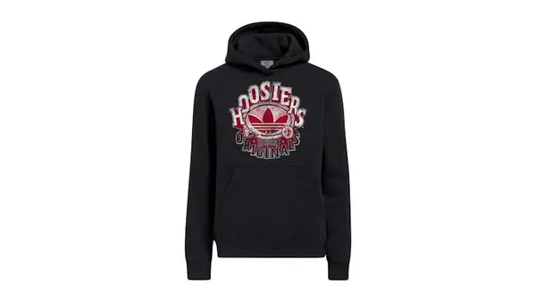 Adidas Hoosiers Hoodie - Indiana Black