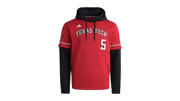 Adidas Raiders Patrick Mahomes Jersey Hoodie - Red Team Power Red Black