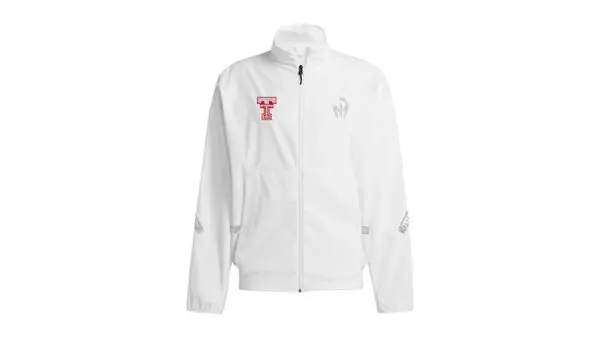 Adidas Raiders Patrick Mahomes Too Cold Woven Player Travel Zne Jacket - Red White