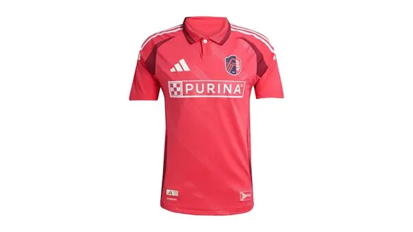 Adidas St. Louis City Sc 25/26 Home Authentic Jersey - Power Pink