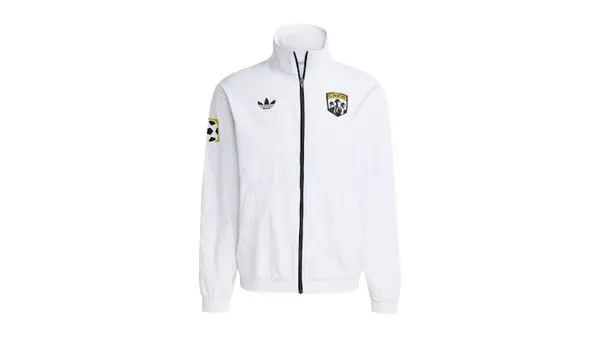 Adidas Columbus Crew 2025 Anthem Jacket - White Black