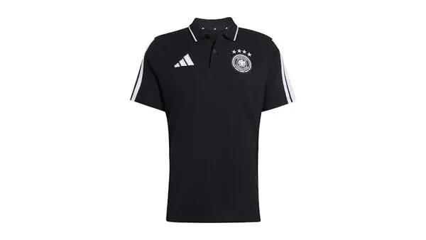Adidas Germany Dna Polo Shirt - Black