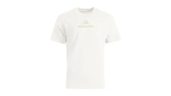 Adidas Cornhuskers All Szn Embroidered Tee Shirt - Nebraska Off White