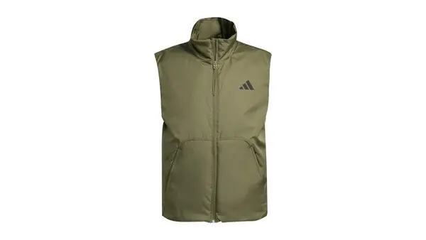 Adidas City Tech Climawarm Padded Insulated Vest - Olive Strata