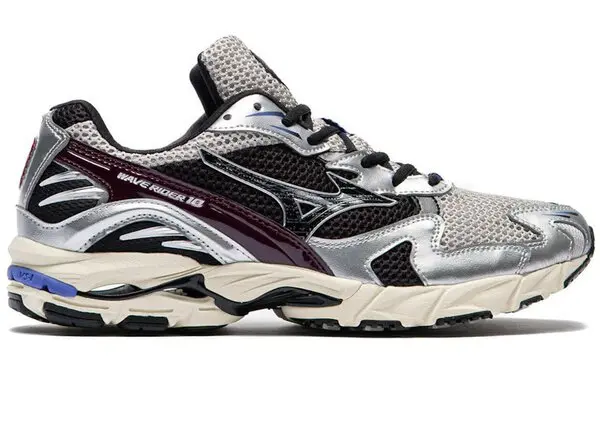 Mizuno Wave Rider - Harbor Mist/black/fig