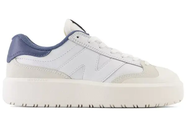 NEW BALANCE T302in - White/navy Blue