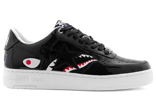 A BATHING APE Sta #3 Shark - Black