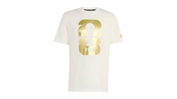Adidas Fifa World Cup 2026 Official Emblem T-shirt - Core White