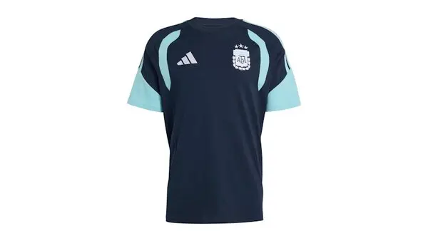 Adidas Argentina 2026 Tiro Sweat Tee Shirt - Night Navy Blue