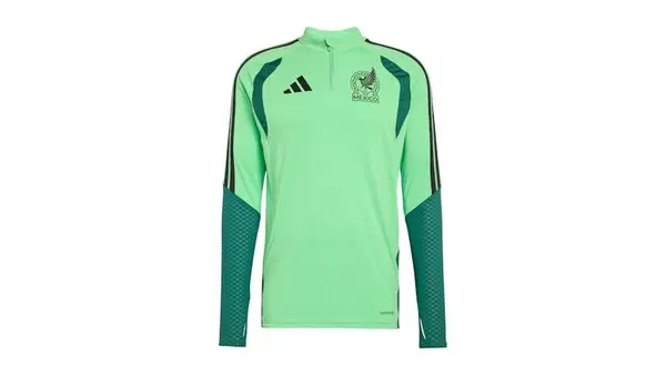Adidas Mexico 2026 Tiro Top - Semi Flash Green