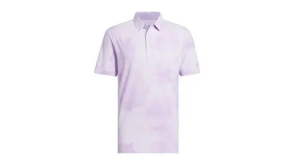 Adidas Ultimate365 Printed Cool Feeling Tour Polo Shirt - Powder Plum Purple Tint
