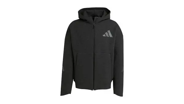 Adidas Z.n.e. Premium Fullzip Hoodie - Black Melange