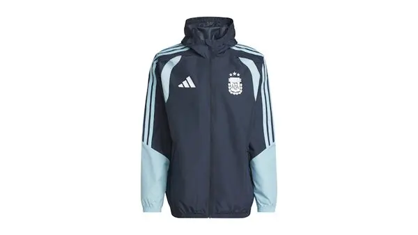 Adidas Argentina 2026 Tiro All Weather Jacket - Night Navy Blue
