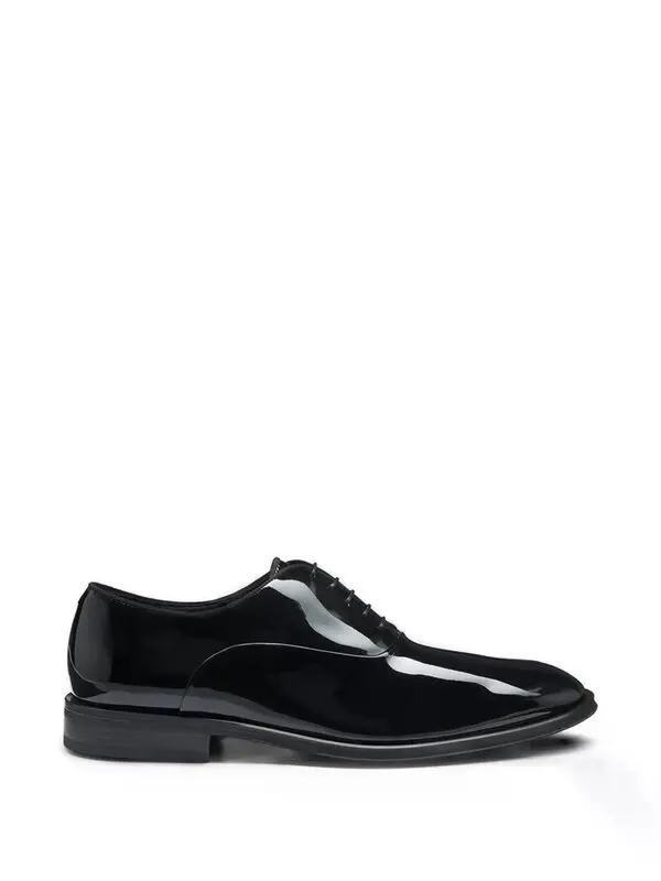 BOSS Patent Faux Leather Oxford Shoes