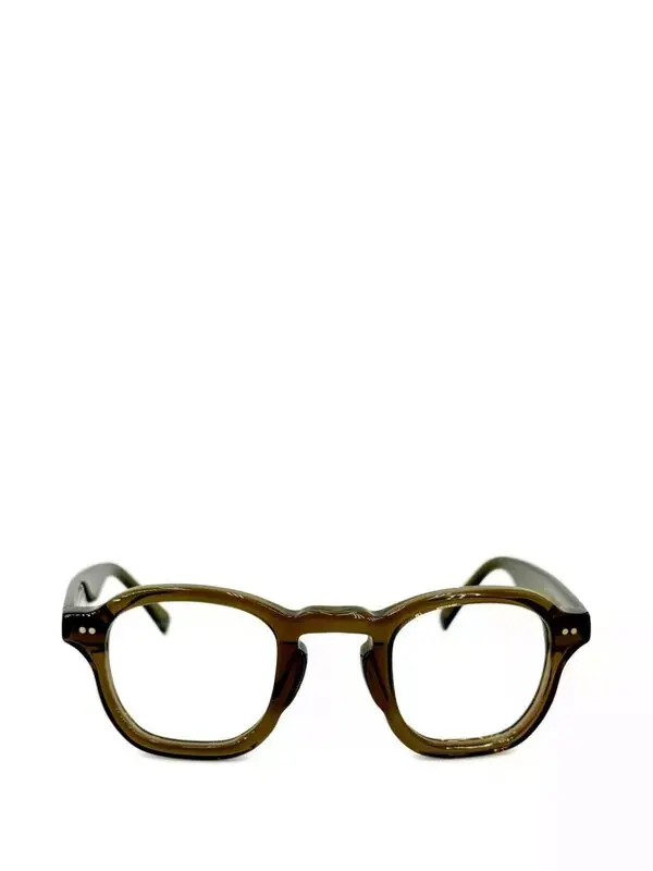 JOSEF MILLER Marius Round-frame Glasses - Brown