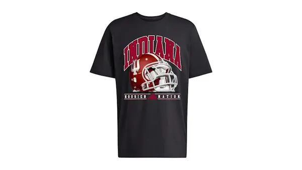 Adidas Hoosiers Graphic T-shirt - Indiana Black