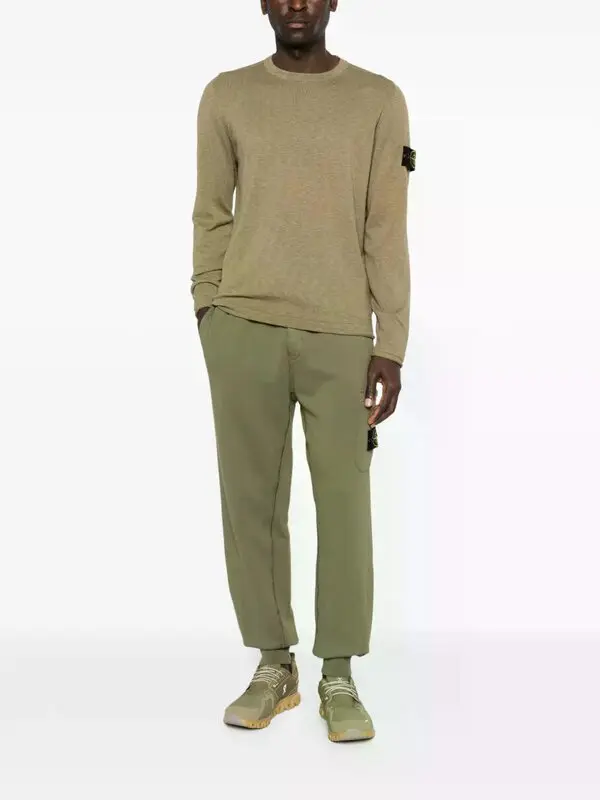 Stone Island Long Sleeve Sweater - Green