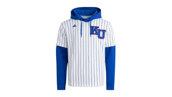 Adidas Jayhawks Hooded Jersey