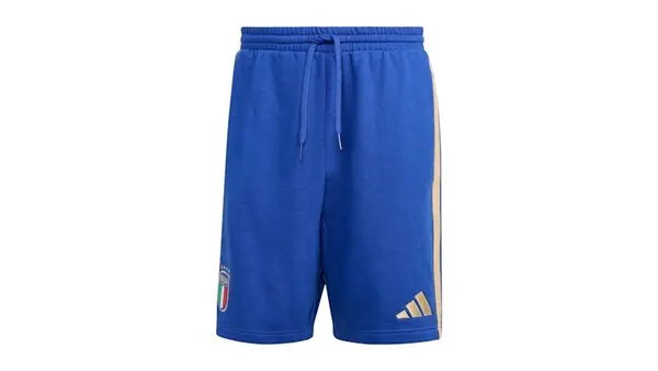 Adidas Italy Dna Fleece Shorts - Bold Blue
