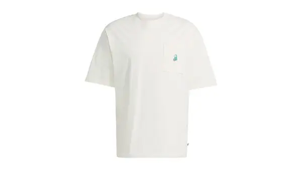 Adidas Dog Patch Pocket Graphic Tee Shirt