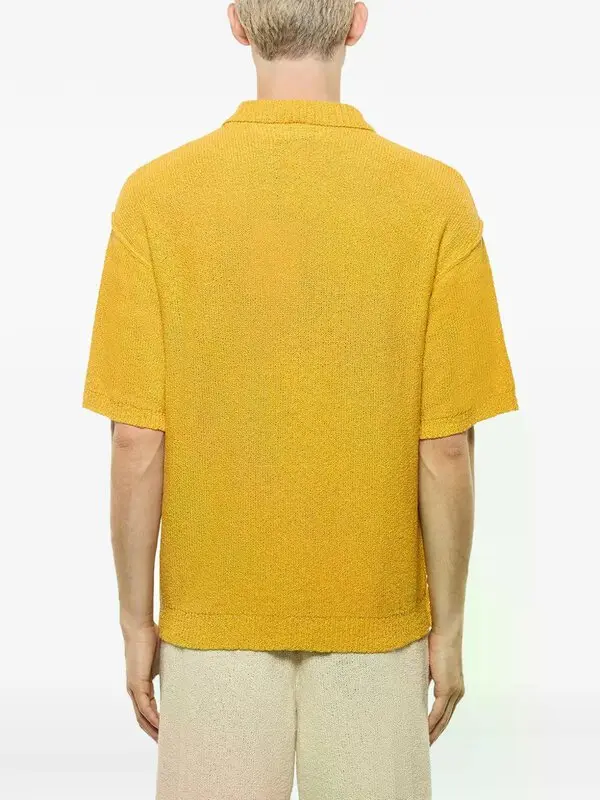 LANEUS Knitted Boxy Shirt