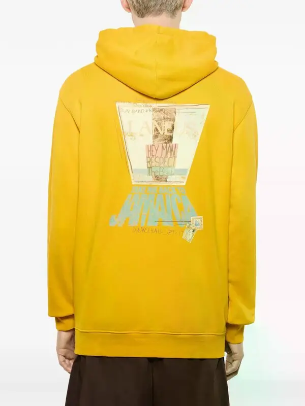 LANEUS Printed Hoodie