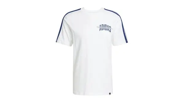 Adidas Collegiate Script Graphic Tee Shirt