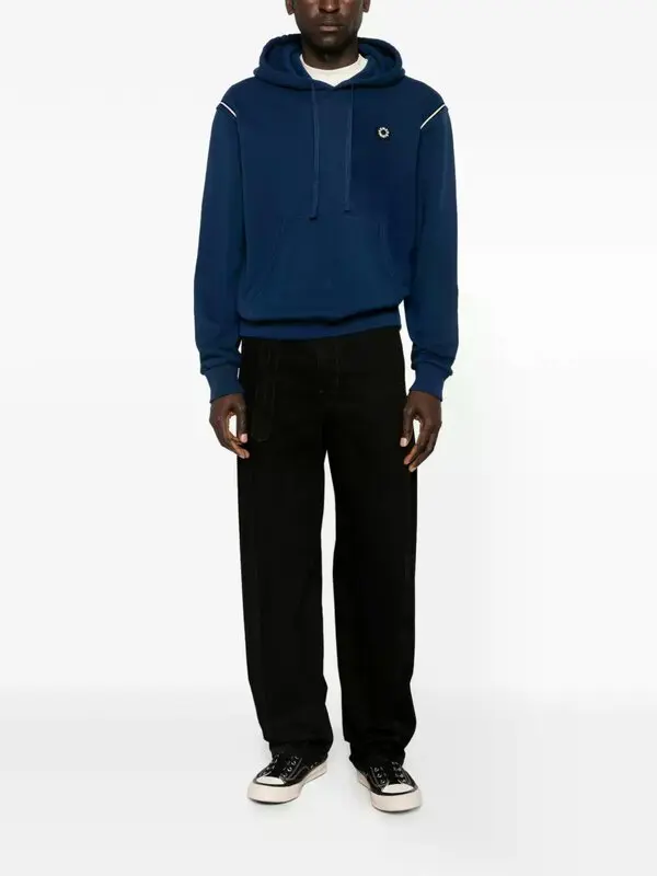 Kenzo Logo-appliqué Hoodie