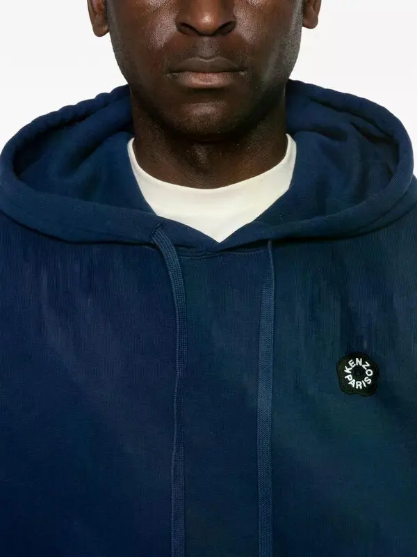 Kenzo Logo-appliqué Hoodie