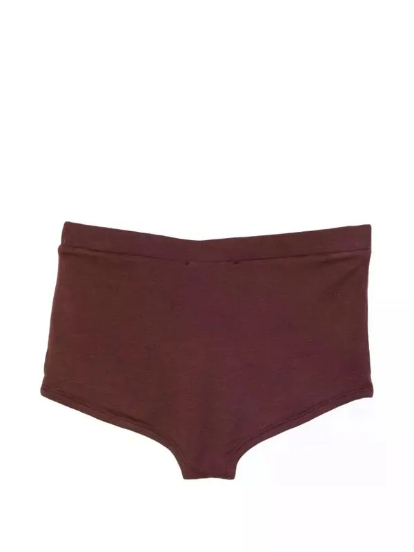ENTIRE STUDIOS Do Booty Shorts - Brown