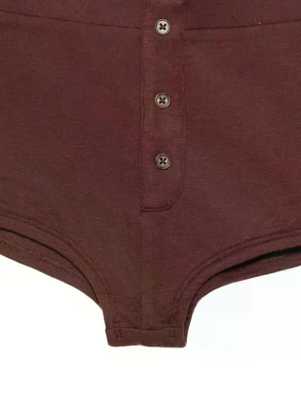 ENTIRE STUDIOS Do Booty Shorts - Brown