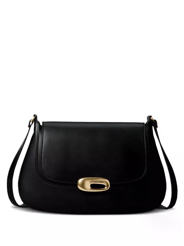 Calvin Klein Shoulder Bag With Gold-tone Hardware