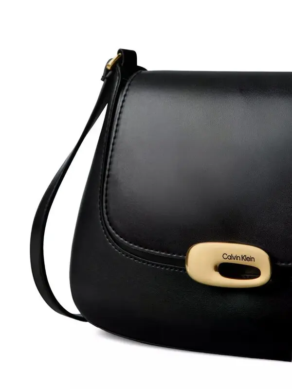 Calvin Klein Shoulder Bag With Gold-tone Hardware