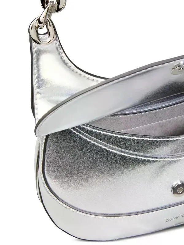 Calvin Klein Flap-closure Chain-strap Shoulder Bag