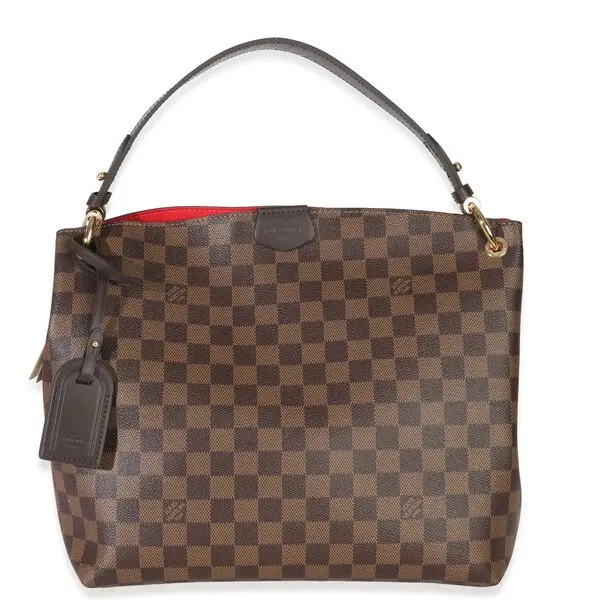 LOUIS VUITTON Damier Ebene Canvas Graceful Mm - Brown