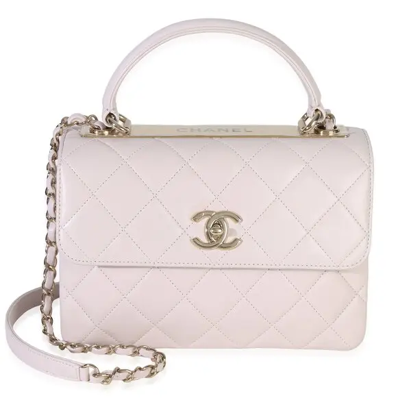 Chanel Trendy Top Handle Bag - Pink