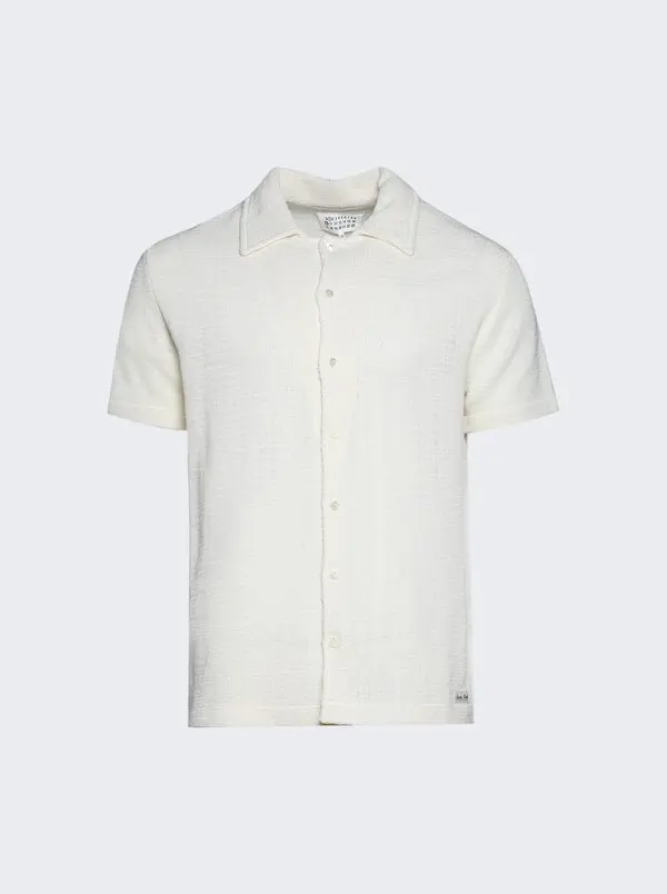 MAISON MARGIELA Short Sleeved Shirt Off - White