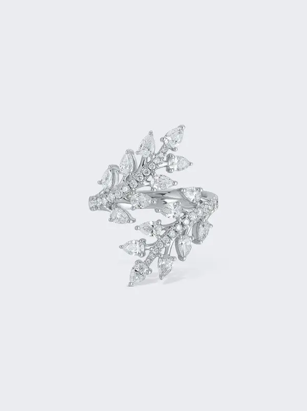 ANITA KO Jasmine Diamond Ring - Wg