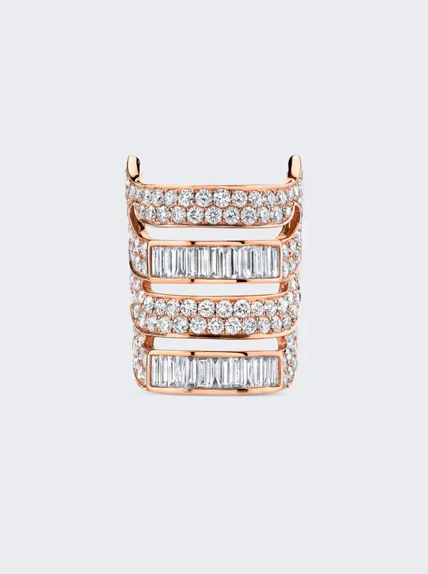 ANITA KO Diamond Bondage Ring 18k Rose Gold - Rg