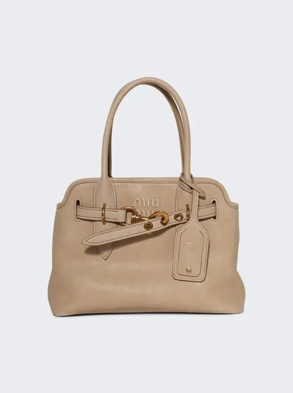 Miu Miu Aventure Corda Bag - Beige