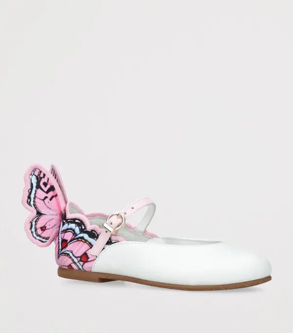 SOPHIA WEBSTER Embellished Chiara Ballet Flats