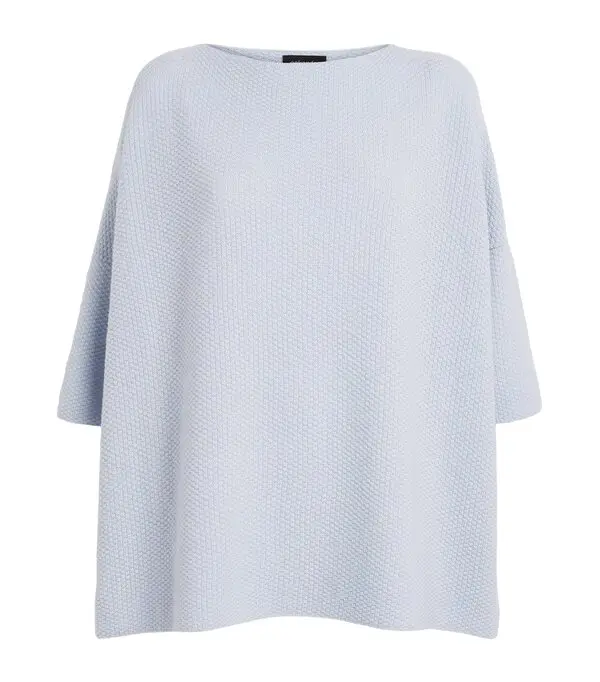Eskandar Cashmere Square-neck Sweater