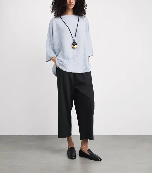Eskandar Cashmere Square-neck Sweater