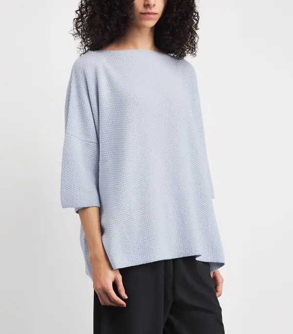 Eskandar Cashmere Square-neck Sweater